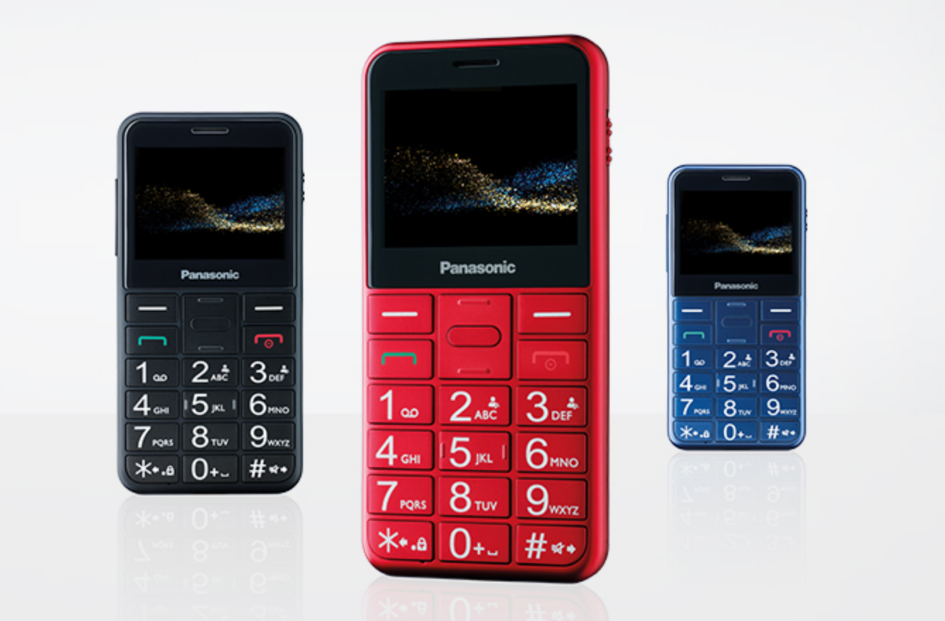 Panasonic presenta il senior phone KT-Tu150, un cellulare per anziani