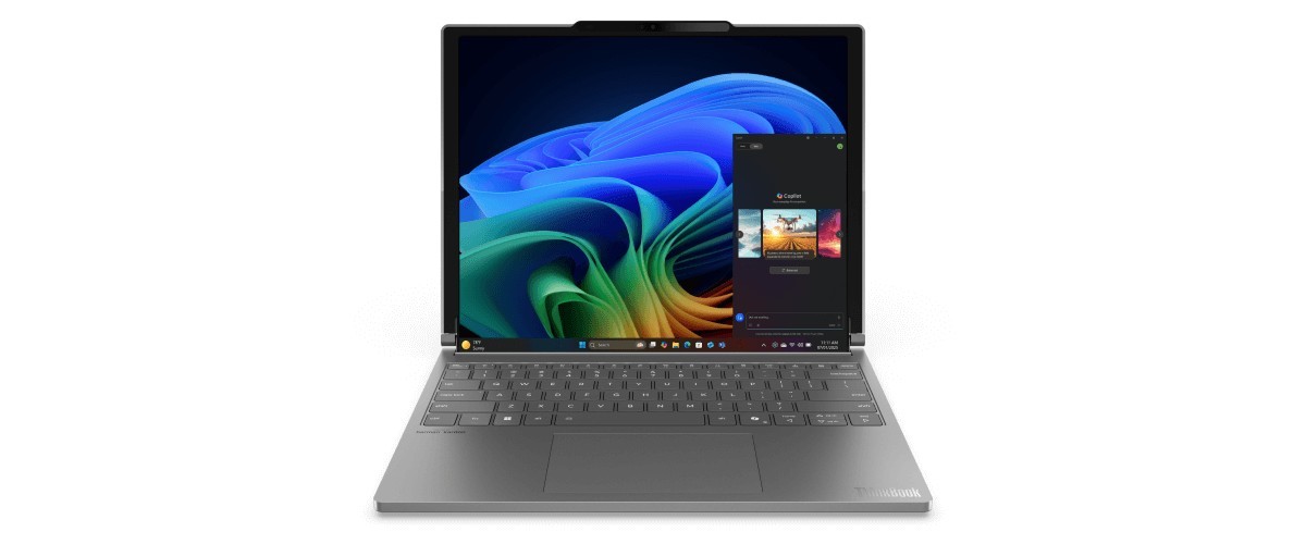 Il laptop rollable di Lenovo: le immagini esclusive di ThinkBook Plus